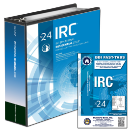 International Residential Code (IRC) Loose Leaf & IRC Fast-Tabs + Free ...