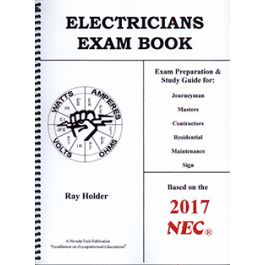 Electricians Exam Book based on the 2017 NEC: Builder's Book, Inc.Bookstore