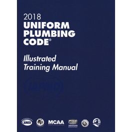 2018 Uniform Plumbing UPC Illustrated Training Manual Soft Cover w/Tabs ...