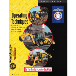 Buy Operating Techniques for the Tractor - Loader - Backhoe ...