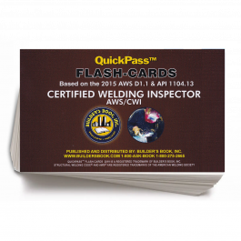 Certified Welding Inspector AWS/CWI QuickPass™ Flash-Cards