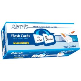 Buy QuickStudy Blank Flash Cards | Buildersbook.com