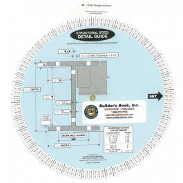 Structural Steel Detail Guide,Wheel Calculator: Builder's Book, Inc ...