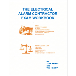 Electrical Alarm Contractors Exam Workbook Tom Henry: Builder's Book ...