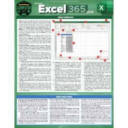Microsoft Excel 365 – 2019 Laminated Reference Guide