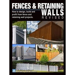 Buy Fences & Retaining Walls Revised | Buildersbook.com