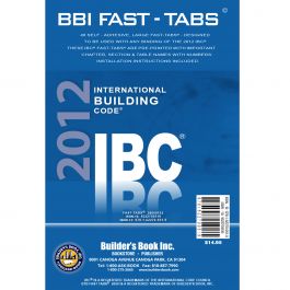 International Building Code (IBC) 2012 Fast-Tabs