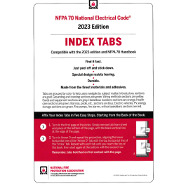 Buy NFPA 70, National Electrical Code (NEC) or Handbook Self-Adhesive ...