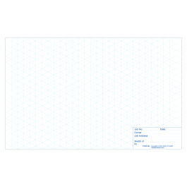 Isometric Paper A4 Pad Free Printable A3 Isometric Paper - Free ...