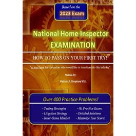 Buy The National Home Inspector Examination How to Pass on Your First ...