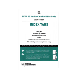 Buy NFPA 99, Health Care Facilities Code, Self-Adhesive Tabs ...