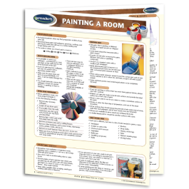 Buy Painting a Room - Decorating Quick Reference Guide by Permacharts ...