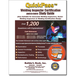 Certified Welding Inspector AWS/CWI QuickPass Study Guide based on AWS ...