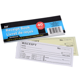 Buy Jot Receipt Book, 40 Carbonless Receipts | Buildersbook.com