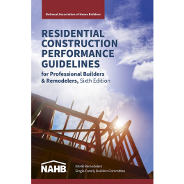Buy Residential Construction Performance Guidelines, Contractor Ref ...
