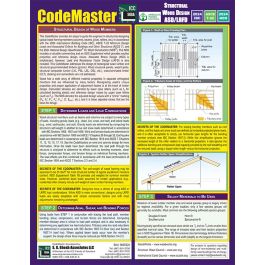 Buy CodeMaster Structural Wood Design ASD/LRFD Based on 2024 IBC, ASCE ...