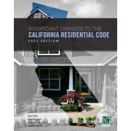 Buy Significant Changes to the California Residential Code, 2022 ...