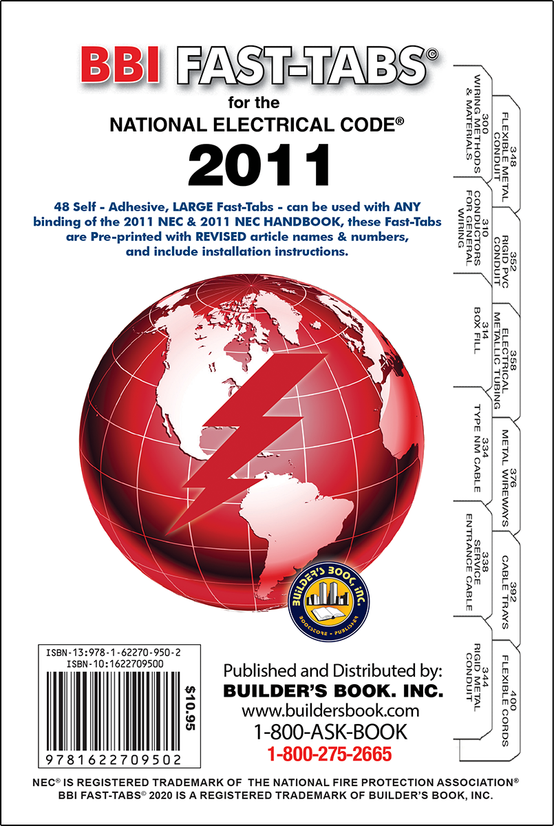 FERM's Fast Finder Fast Tabs: Builder's Book, Inc.Bookstore