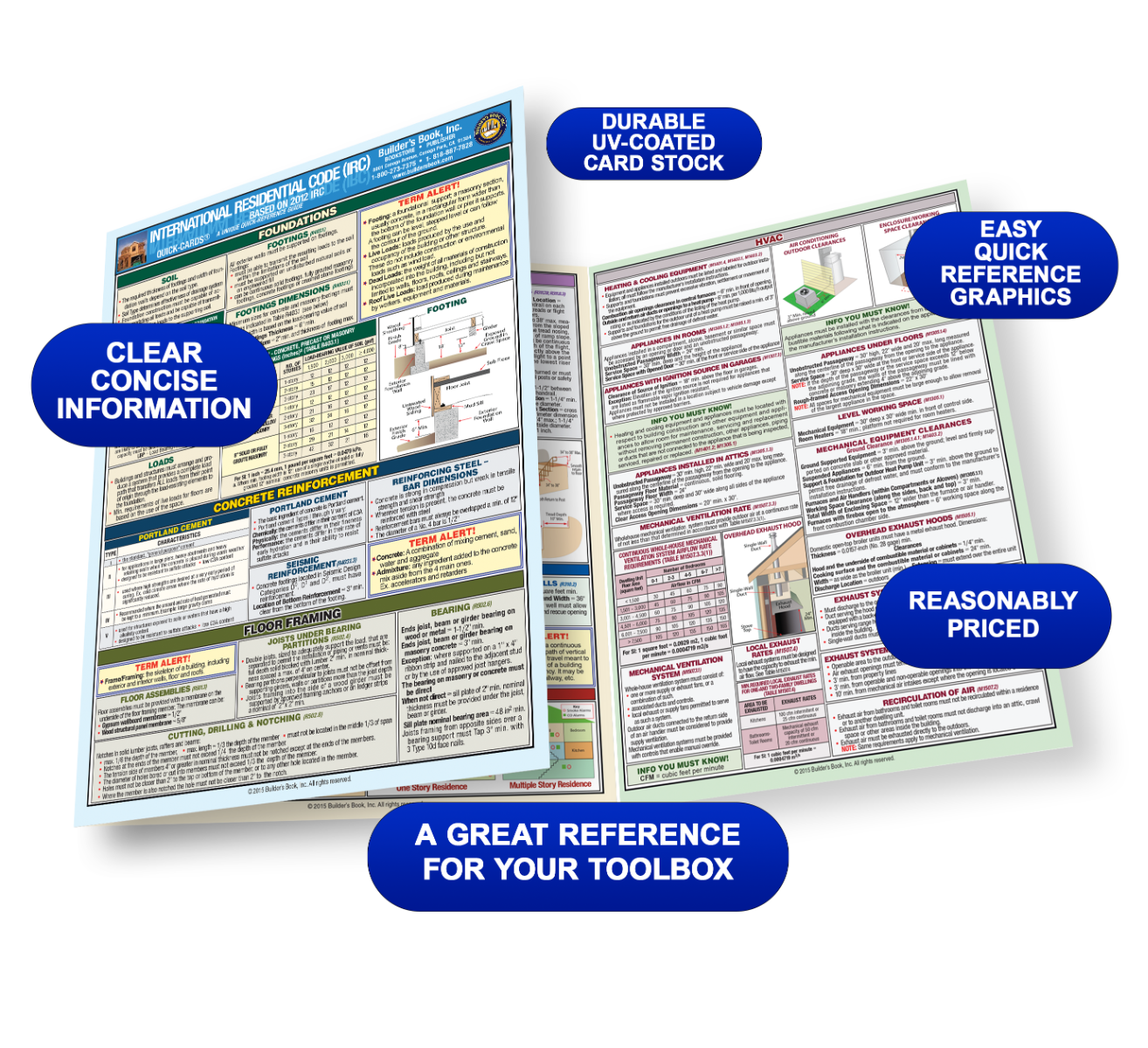 International Residential Code (IRC) 2012 Fast-Tabs: Builder's Book ...