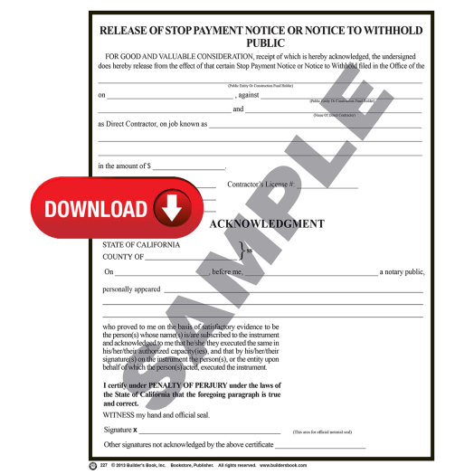 California Forms & Contracts for Download: Builder's Book, Inc.Bookstore