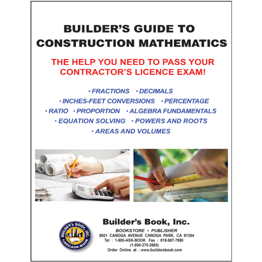 Construction Mathematics Books | Builder's Book