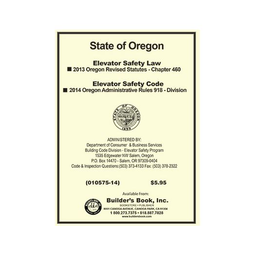 Oregon Codes | Builder's Book, Inc.Bookstore