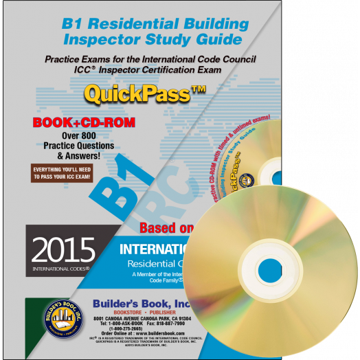 ICC Inspector's Study Guides 2021 |Builder's Book