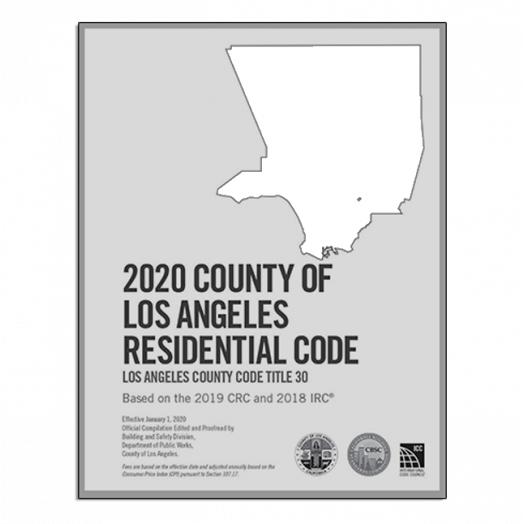 2020 Los Angeles Building & County Codes |Builder's Book