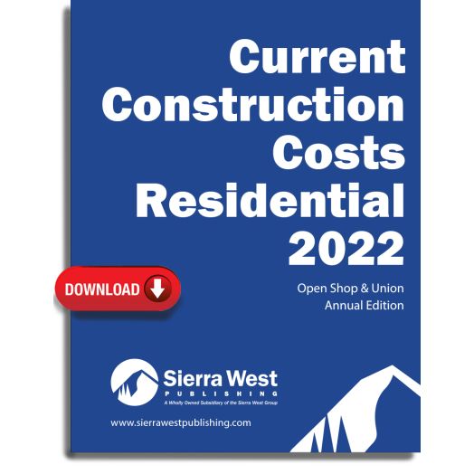 2021 Current Construction Costs Books|Builder's Book