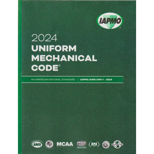 Uniform Plumbing & Mechanical Codes - Plumbing