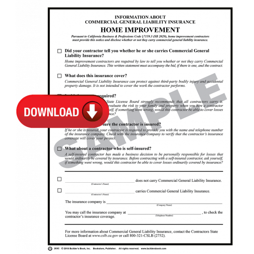California Forms & Contracts for Download: Builder's Book, Inc.Bookstore