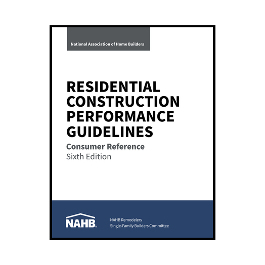 Search results for: 'Residential Construction Performance Guidelines'
