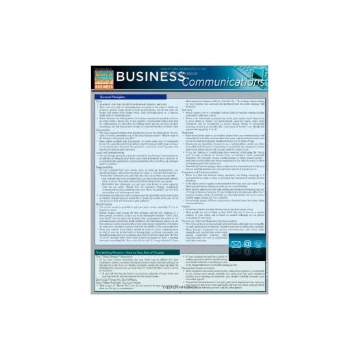 Quick Reference Guides: BarCharts/Permacharts - STUDY GUIDES