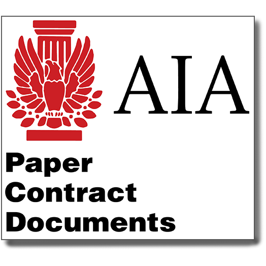 AIA Contract Paper Documents (Hard Copy) |Builder's Book