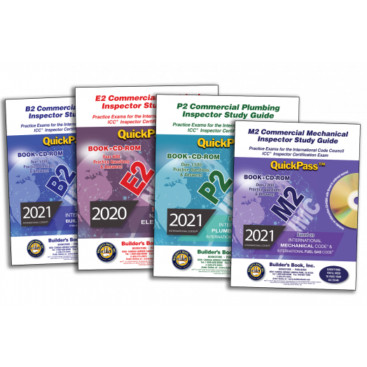ICC Inspector's Study Guides 2021 |Builder's Book