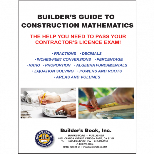 Contractor's License Exam Books & DVD's | Builder's Book
