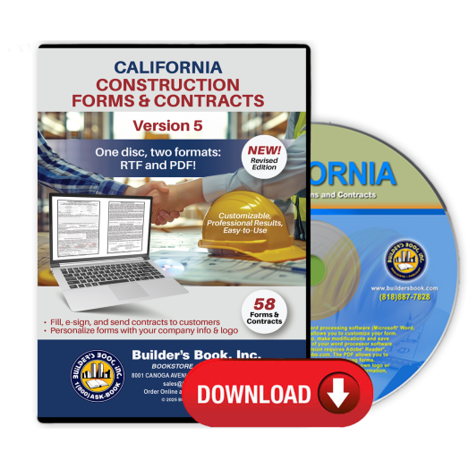California Forms & Contracts for Download: Builder's Book, Inc.Bookstore