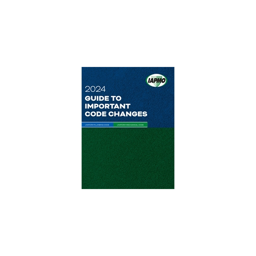 Uniform Plumbing & Mechanical Codes - Plumbing