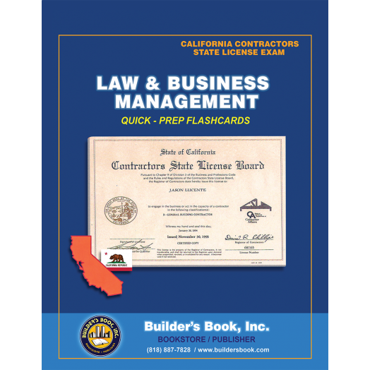 Contractor's License Exam Books & DVD's | Builder's Book