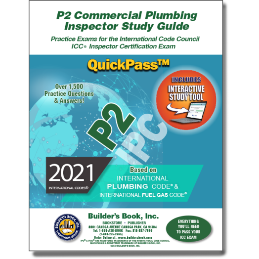 ICC Inspector's Study Guides 2021 |Builder's Book