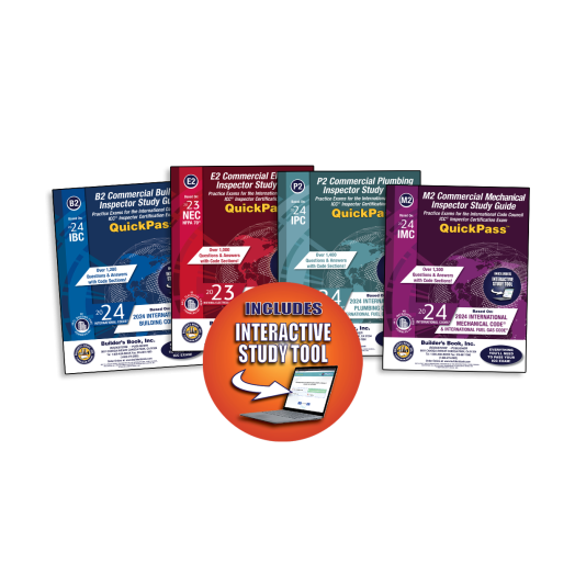 ICC Inspector's Study Guides 2021 |Builder's Book