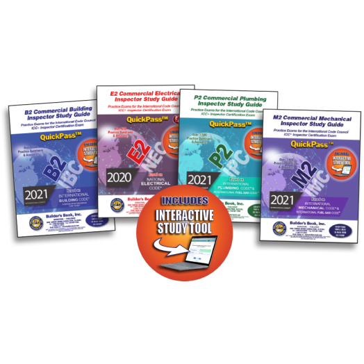 ICC Inspector's Study Guides 2021 |Builder's Book
