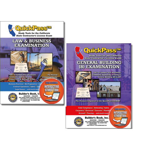 Contractor's License Exam Books & DVD's | Builder's Book