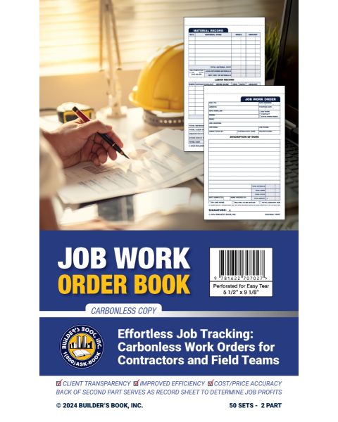 Builder's Book, Inc. Bookstore, The Contractor's Bookstore Online ...