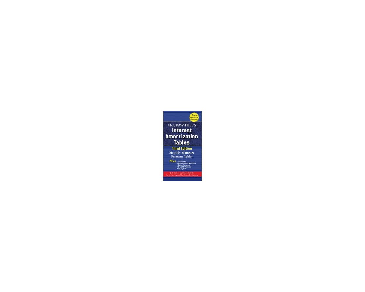 McGraw-Hill's Interest Amortization Tables, Third Edition by Jack Estes ...