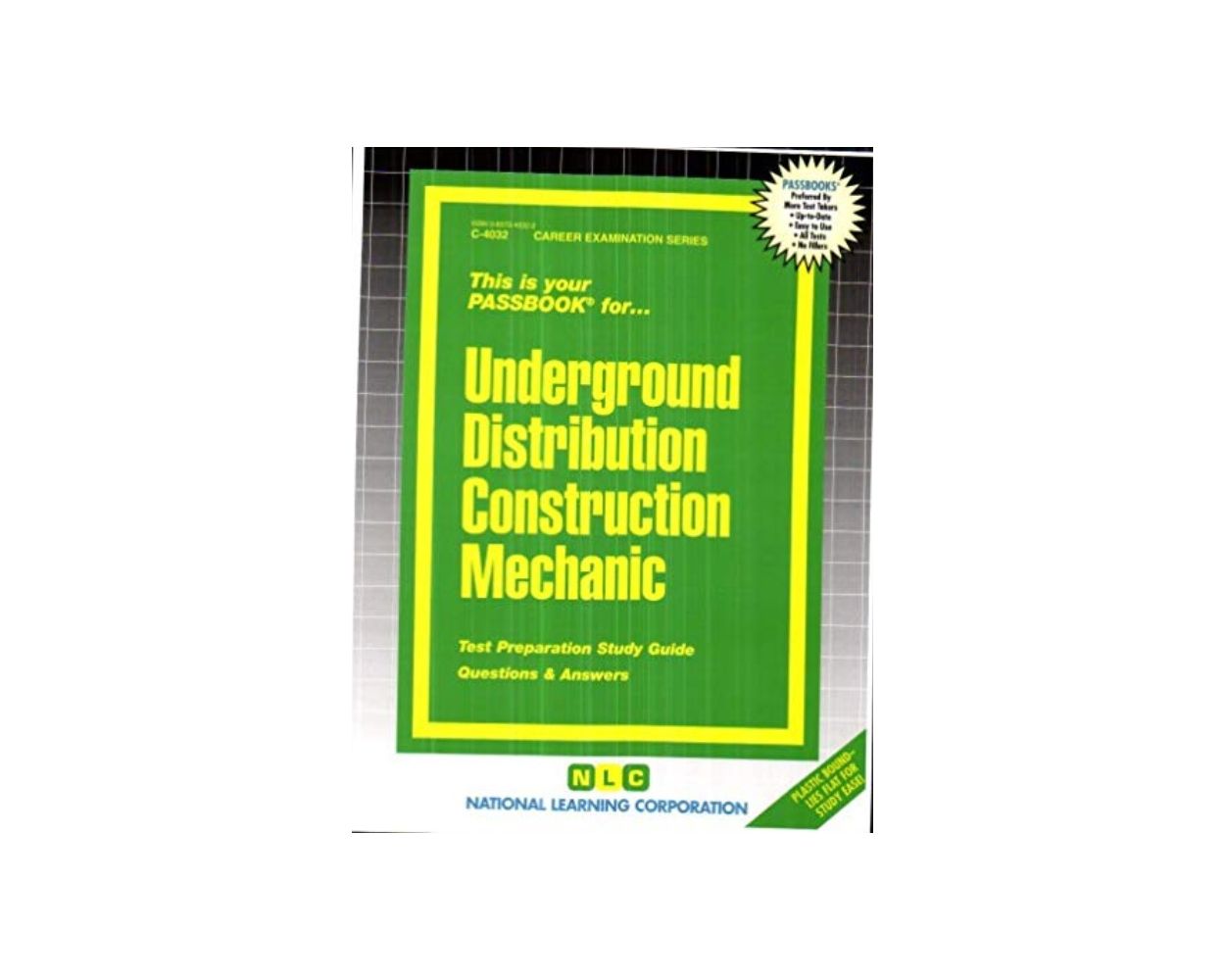 Underground Distribution Construction Mechanic (Passbooks)