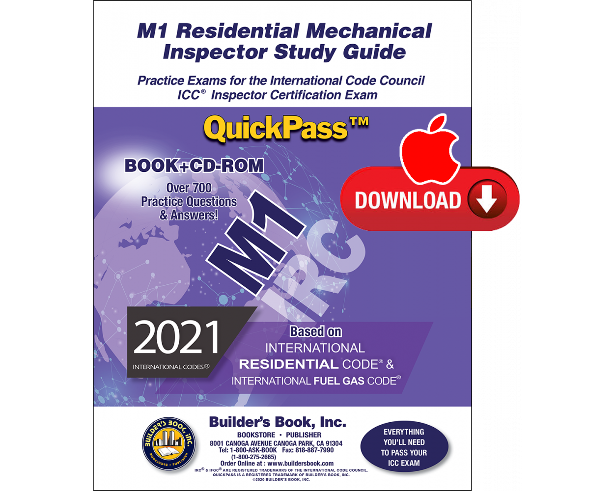 Buy M1 Residential Mechanical Inspector QuickPass Study Guide Based On ...