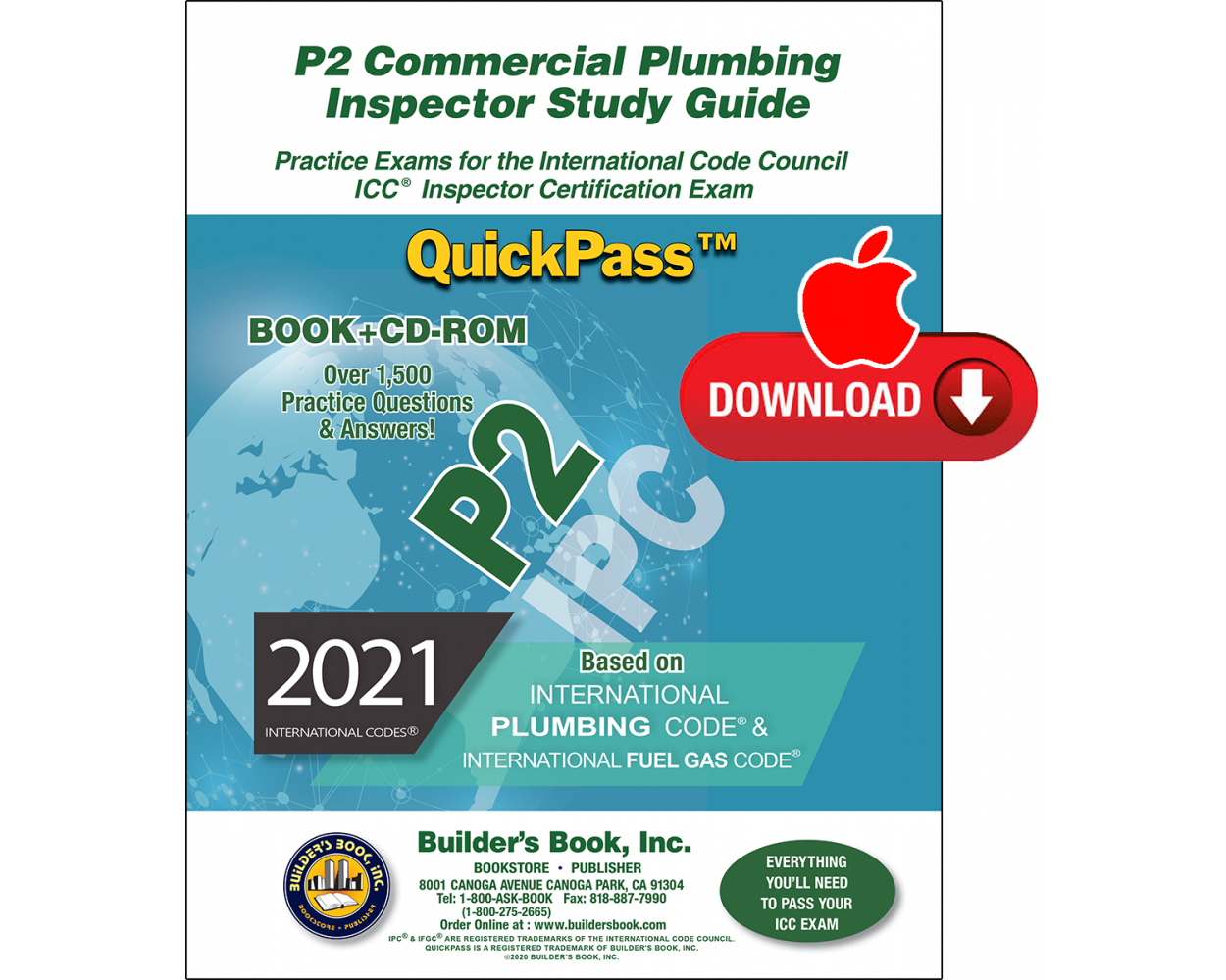 Buy P2 Commercial Plumbing Inspector QuickPass Study Guide Based On ...