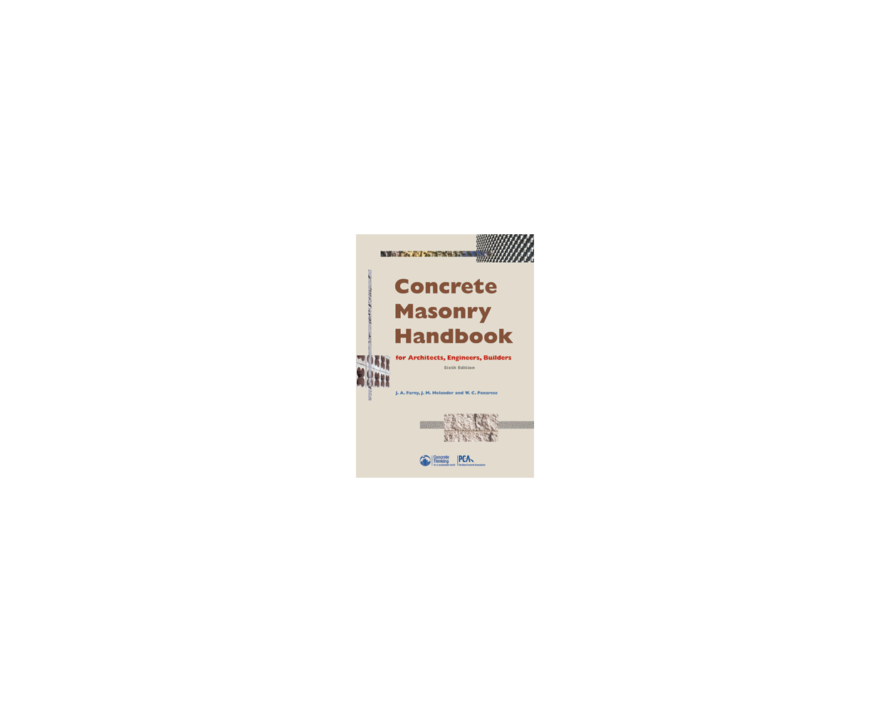 Concrete Masonry Handbook, 6th Edition (PCA): Builder's Book, Inc.Bookstore