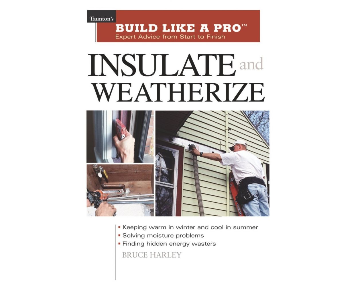 Insulate & Weatherize (Taunton's Build Like a Pro) [Paperback]: Builder ...
